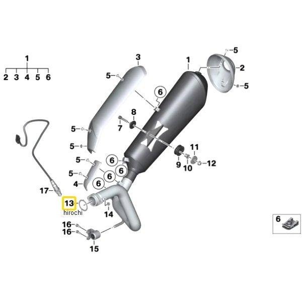 18518569856 BMW純正 シール エキゾースト マニフォールド JP店 : 18518569856 : ヒロチー商事 1号店 ...