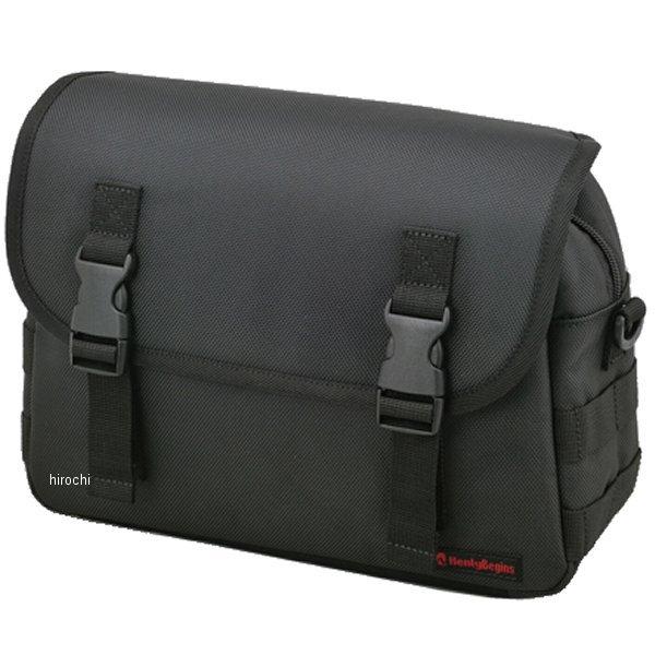 30818 ヘンリービギンズ HenlyBegins DHS-23 サドルバッグ 6L 黒 JP店