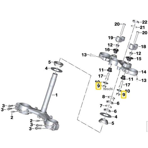 BMW 33306760587 BMW純正 六角ナット フランジ付き 5個入り JP店 : ヒロチー商事 1号店 - 通販 - Yahoo ...
