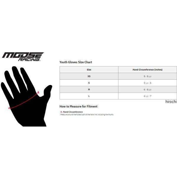 MOOSE RACING 【USA在庫あり】 3332-1727 ムースレーシング Moose Racing グローブ MX1 ユース 黒/白 ...