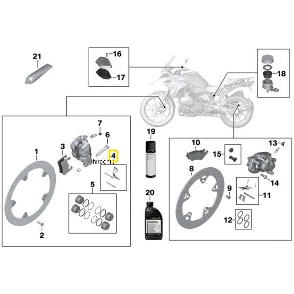 BMW 34118405105 BMW純正 セット 固定部品 ブレーキ パッド JP店 : ヒロチー商事 1号店 - 通販 - Yahoo ...