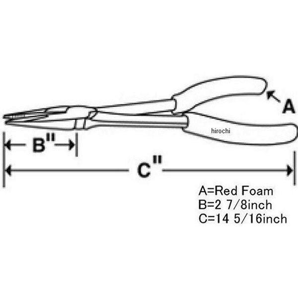 415CP スナップオン Snap-on ロングハンドル／35°ベントノーズ JP店 : ヒロチー商事 1号店 - 通販 - Yahoo!ショッピング