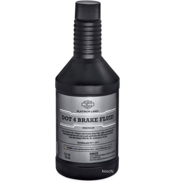 41800772 ハーレー純正 プラチナムレーベル DOT4 ブレーキフルード 355ml JP店 : 41800772 : ヒロチー商事 1 ...