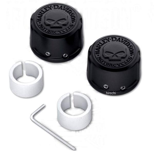 43000096 ハーレー純正 フロントアクスルナットカバースカル 黒 HD店 : ヒロチー商事 1号店 - 通販 - Yahoo!ショッピング