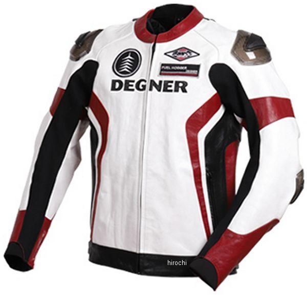 DEGNER 【メーカー在庫あり】 19WJ-19 デグナー レザーレーシングジャケット 白/赤 Lサイズ HD店 : ヒロチー商事 1号店 - 通販 - Yahoo!ショッピング