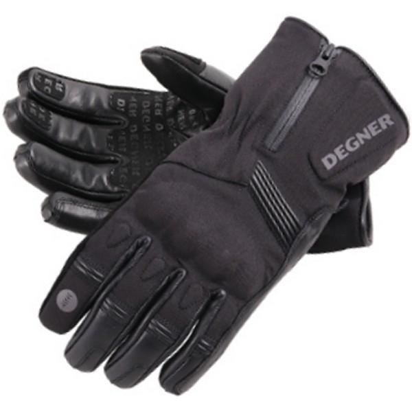 DEGNER 【メーカー在庫あり】 WG-37 デグナー ガントレットテキスタイルグローブ 黒/黒 Sサイズ JP店 : ヒロチー商事 1号店 - 通販 - Yahoo!ショッピング