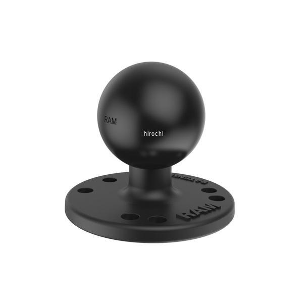 【メーカー在庫あり】 RAM-202U-IN1 ラムマウント RAM Mounts AMPSホールラウンドベース 強化ボルト 1.5インチ ...