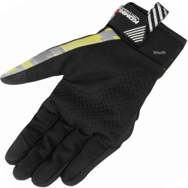 コミネ 【メーカー在庫あり】 06-233 GK-233 KOMINE 春夏モデル プロテクトライディングメッシュグローブ プレイドイエロー 2XLサイズ JP店 : ヒロチー商事 1号店 ...