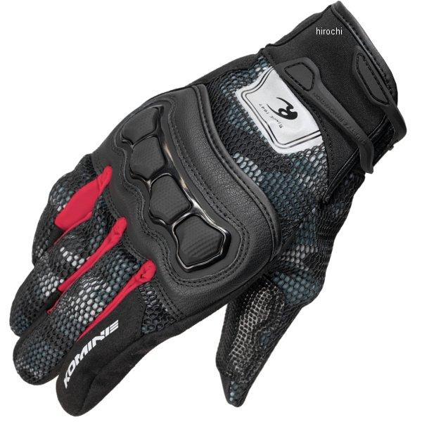 コミネ 【メーカー在庫あり】 GK-2153 KOMINE 春夏モデル プロテクト3Dメッシュグローブ ブラックカモレッド 2XLサイズ JP店 : ヒロチー商事 1号店 - 通販 ...
