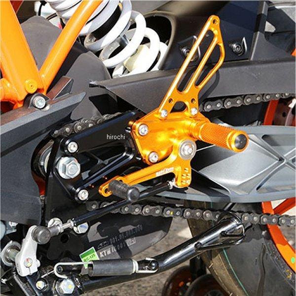 002-KT009GDR ベビーフェイス BabyFace バックステップキット レースシフト 14年 KTM RC125、RC390 ...