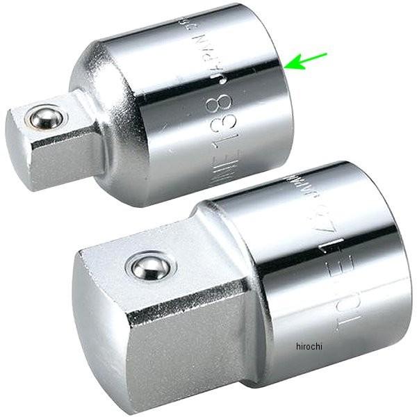 138 トネ TONE ソケットアダプター 凹差込角 19.0mm (3/4インチ) 凸差込角 12.7mm (1/2インチ) 長さ 46mm JP店 : ヒロチー商事 1号店 - 通販 ...