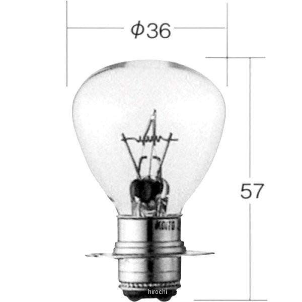 6551 小糸製作所 白熱バルブ RP35 24V62/62W ツバ付ダブル 10個入り JP店 : 4961065174029 : ヒロチー ...