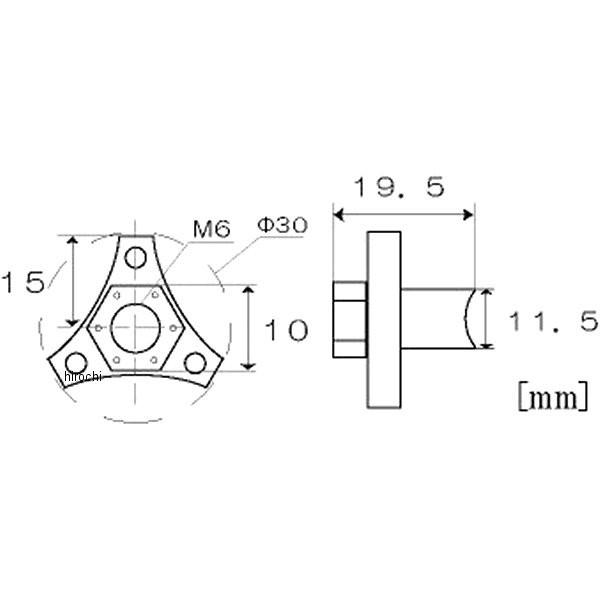【メーカー在庫あり】 500047-06 ポッシュ POSH アジャスターナット ドラムブレーキ用 黒 JP店 :500047-06:ヒロチー ...