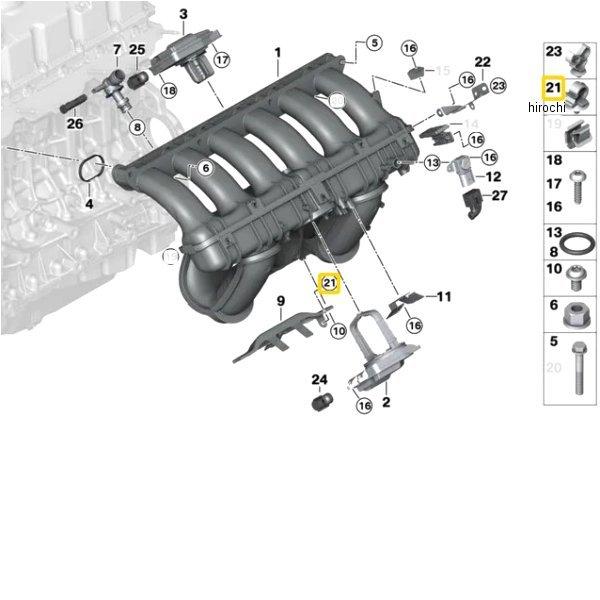 BMW 61138368029 BMW純正 固定クリップ JP店 : ヒロチー商事 1号店 - 通販 - Yahoo!ショッピング