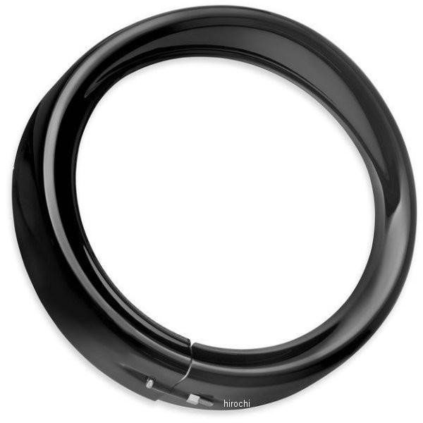 Harley Davidson 61400292 ハーレー純正 7インチ ヘッドランプ トリムリング バイザー グロスブラック JP店 ...