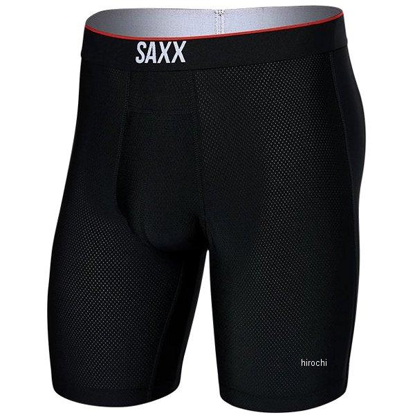 【メーカー在庫あり】 SXVL29 サックス SAXX 2024年モデル ロングレッグ ボクサーブリーフ トレーニング ショート BLK XS ...