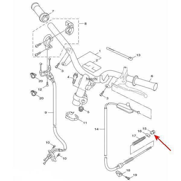 YAMAHA 90179-06843 ヤマハ純正ナット HD : ヒロチー商事 1号店 - 通販 - Yahoo!ショッピング