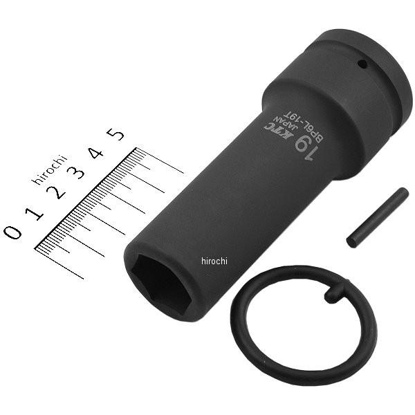 BP6L-19TP-KC KTC 京都機械工具 19.0sq インパクトレンチ用ソケット(ディープ薄肉)ピン・リング付 19mm JP店 : ヒロチー商事 1号店 - 通販 - Yahoo ...