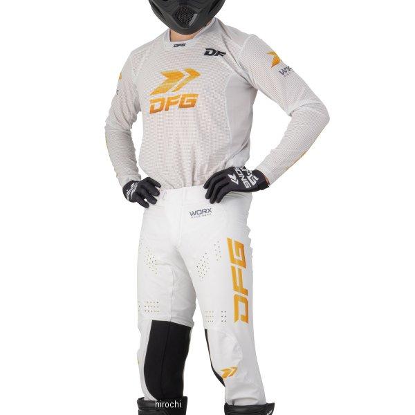 C0408 ディーエフジー DFG ワークス ジャージ アイコン 白/ゴールド XLサイズ JP店 : ヒロチー商事 1号店 - 通販 - Yahoo!ショッピング