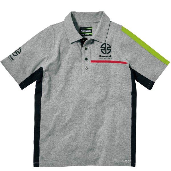 カワサキ J8901-0815 カワサキ純正 レーシングポロシャツ グレー Mサイズ JP店 : ヒロチー商事 1号店 - 通販 - Yahoo!ショッピング