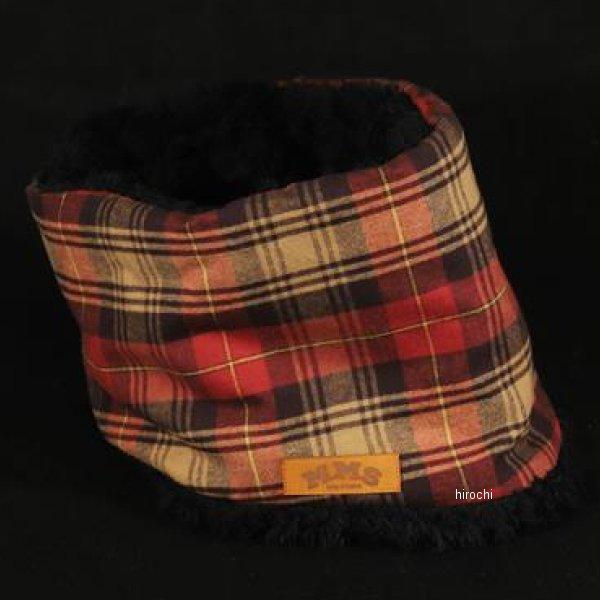 MMS-NW001 GOODS グッズ ROBIN NECK WARMER /タータンチェック（RED）&ブラックファー JP店 : ヒロチー ...