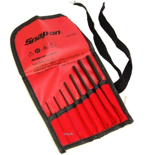 PPR708BK スナップオン Snap-on ロールピンポンチセット 全8ピース、KB2186キットバッグ入り JP店 : ヒロチー商事 1 ...