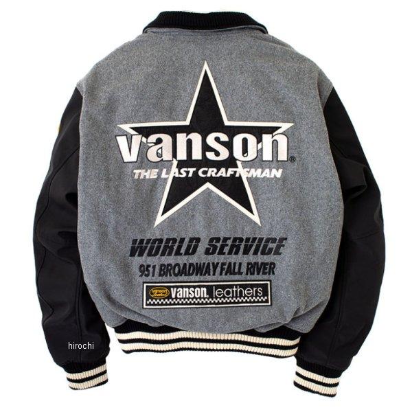 VANSON VS22107W-GYBK VS22107W バンソン 秋冬モデル アワードジャケット グレー/黒 JP店 : ヒロチー商事 1号店 - 通販 - Yahoo!ショッピング