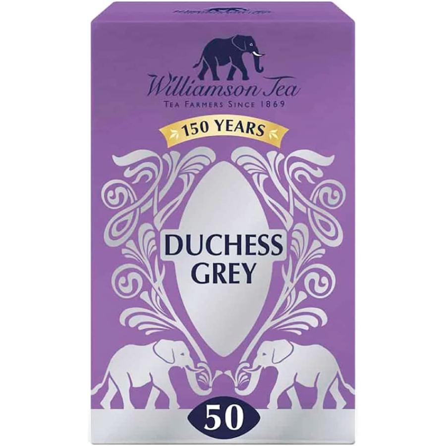 Williamson Tea ウィリアムソンティー ダッチェスグレイ ティーバック 3箱 (1箱2.5g×50P) 送料込み 紅茶 ケニア ...