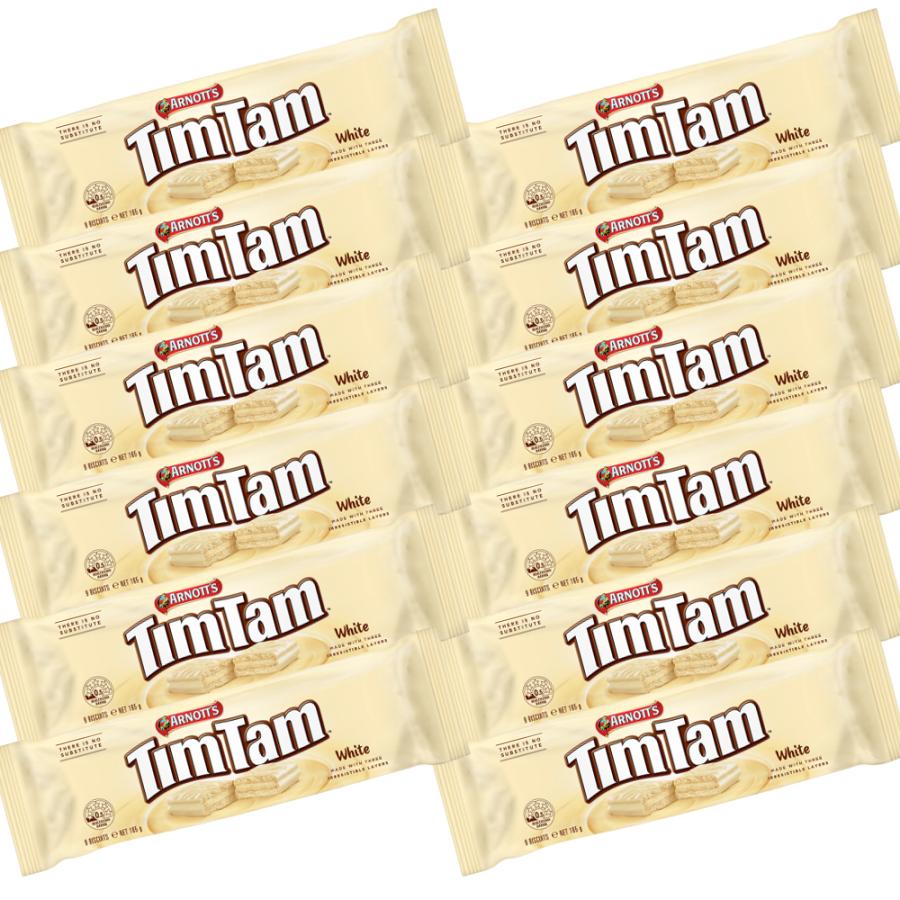 ティムタム ホワイト165g 12個セット 送料無料 ビスケット チョコ オーストラリア : ひろしまグルメショップ - 通販 - Yahoo!ショッピング
