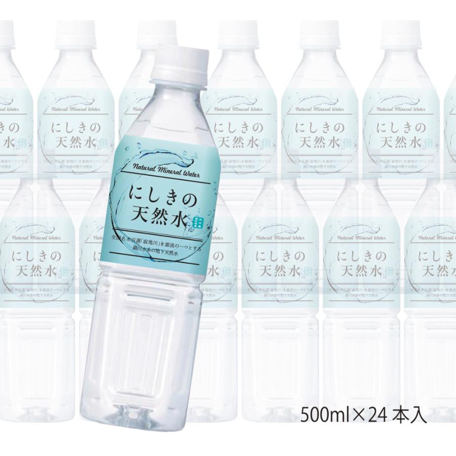 にしきの天然水 500ml 24本入り 山口県錦町 錦のおいしい水 軟水 送料込み ミネラルウォーター 錦町農産加工 : ひろしまグルメショップ - 通販 - Yahoo!ショッピング