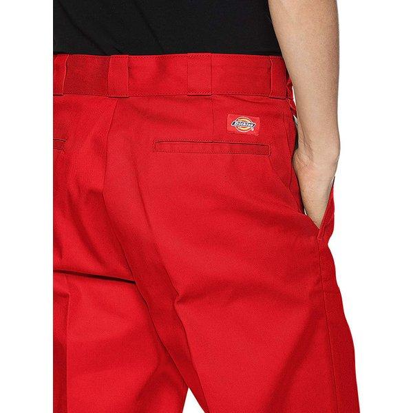 Dickies（ディッキーズ） ワークパンツ 無地 Original 874 Work Pants English Red : HIS ...