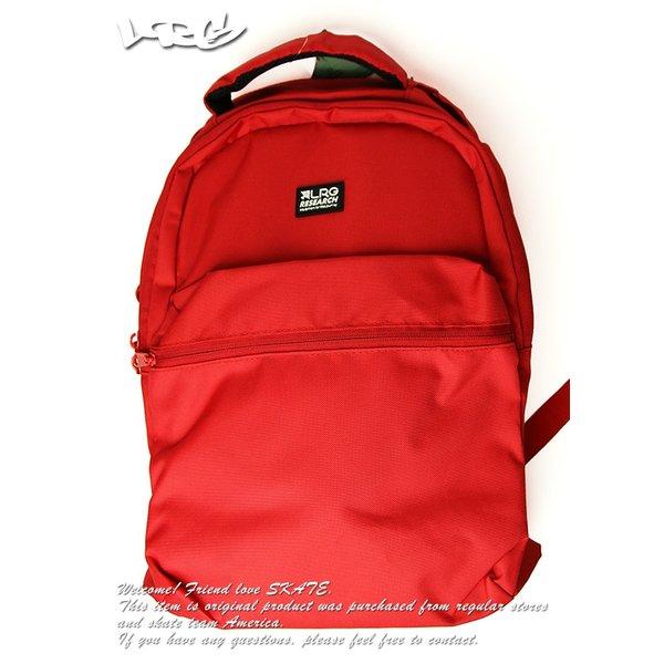 LRG (エルアールジー) バックパック リュック カバン CORE COLLECTION ONE Backpack Red : HIS ...