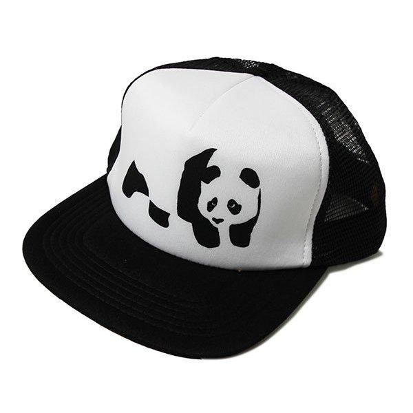 enjoi Enjoi Skateboards (エンジョイ) メッシュキャップ 帽子 Panda Snapback Hat Black ...