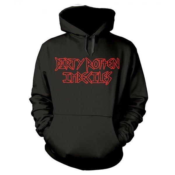 D.R.I. (ディーアールアイ) パーカー プルオーバー DRI "Skanker" Pullover Hoodie Black Hard ...