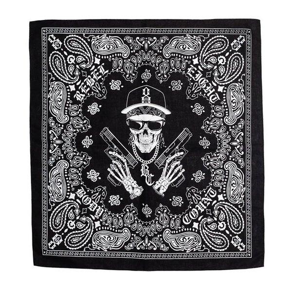 REBEL8 (レベルエイト) バンダナ Body Count Bandana Black : HIS HERO IS BLACK - 通販 ...