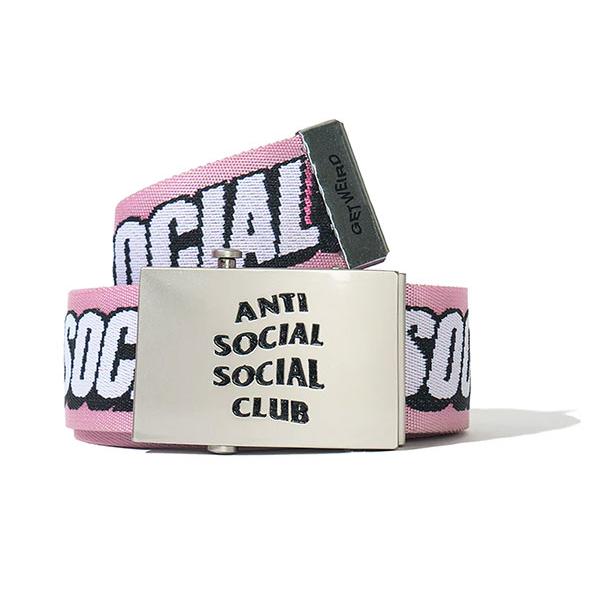 ANTI SOCIAL SOCIAL CLUB（アンチソーシャルソーシャルクラブ） ベルト ガチャベル Remove Pink Belt ...