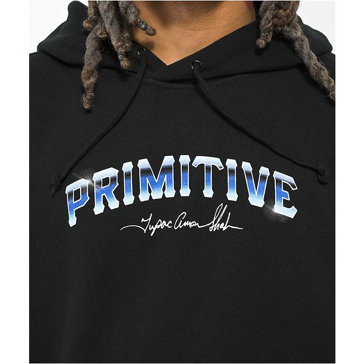 PRIMITIVE（プリミティブ） PRIMITIVE SKATEBOARDING × TUPAC パーカー SHINE II HOOD ...