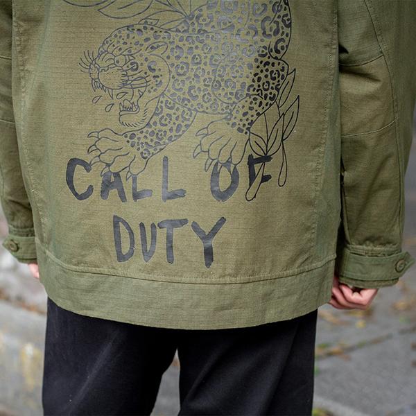 PRIMITIVE SKATEBOARDING × CALL OF DUTY (プリミティブ) アーミージャケット 軍物 Task Force ...