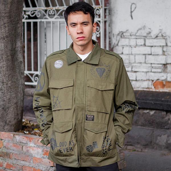 PRIMITIVE SKATEBOARDING × CALL OF DUTY (プリミティブ) アーミージャケット 軍物 Task Force ...