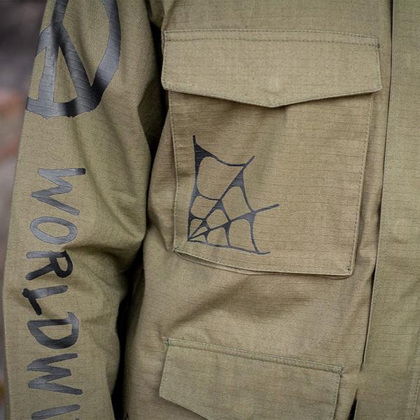 PRIMITIVE（プリミティブ） PRIMITIVE SKATEBOARDING × CALL OF DUTY アーミージャケット 軍物 ...