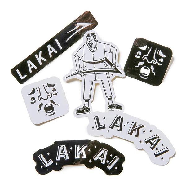 LAKAI (ラカイ) ステッカー シール セット ESOW STICKER PACK ASSORTED スケボー SKATE SK8 ...