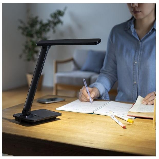 SANWA SUPPLY 【送料無料】サンワサプライ 電源のないところでもOK USB充電式LEDデスクライト LED-DESK1BK ...