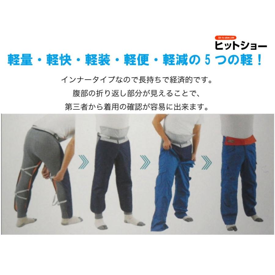 【サイズにより入荷が4月以降になります】MAC GREEN あ・かる〜い MT545 チェーンソー作業用防護衣 インナーチャップス : Hit ...