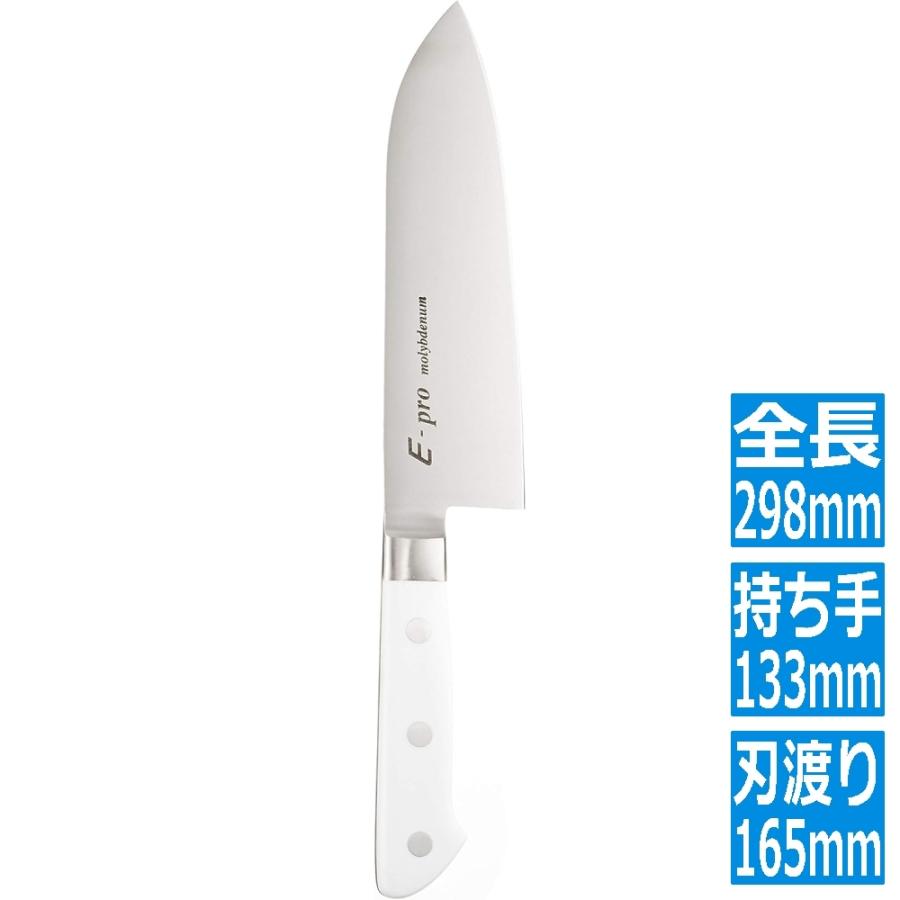 江部松 EBM E-PRO モリブデン 三徳型 16.5cm ホワイト 8812110 4-0247-0802 : 4548170067752 : ヒットライン - 通販 - Yahoo!ショッピング