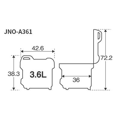 タイガー 業務用炊飯ジャー 2升炊き 【炊飯・保温】 JNO-A361(XS) ( JNO-A360 の後継品 ) : ヒットライン - 通販 - Yahoo!ショッピング