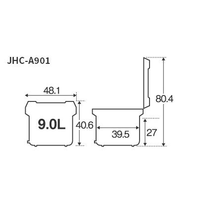 タイガー 業務用電子ジャー＜炊きたて＞ 5升(保温専用) (木目) JHC-A901 MO : 4904710436820 : ヒットライン - 通販 - Yahoo!ショッピング