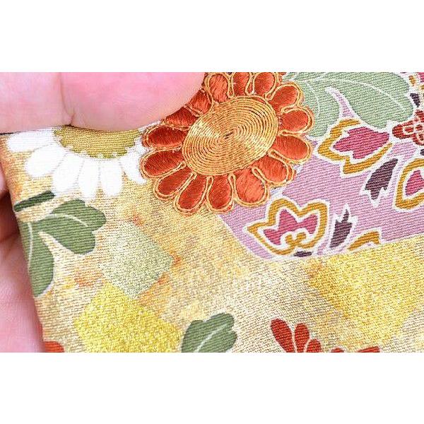 黒留袖 着物 未仕立て 仮絵羽 菊の刺繍 壺柄 正絹 結婚式 黒留袖 着物 未仕立て 仮絵羽 菊の刺繍 壺柄 正絹 結婚式