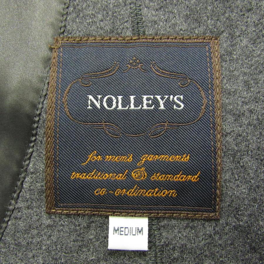 NOLLEY'S LIGHT 新品同様 ノーリーズ メンズ ウール ジャージー テーラード ジャケット M 秋冬 グレー ストレッチ スリーパッチポケット : Hi TRAD ヤフー店 ...
