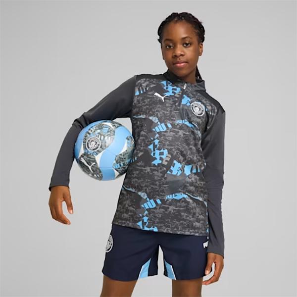 PUMA プーマ MCFC マンチェスターシティ 2024-25 ジュニア プレマッチ1/4ジップトップ 779158-74 プーマジャパン国内正規ライセンス商品 : 779158-74 ...