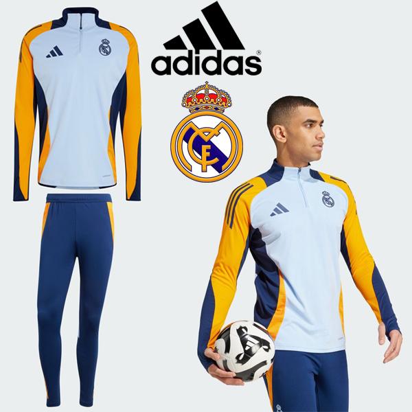 adidas adidasアディダス レアルマドリード トレーニングトップ トレーニングパンツ ジャージ上下 JNN37-IT5118 ...